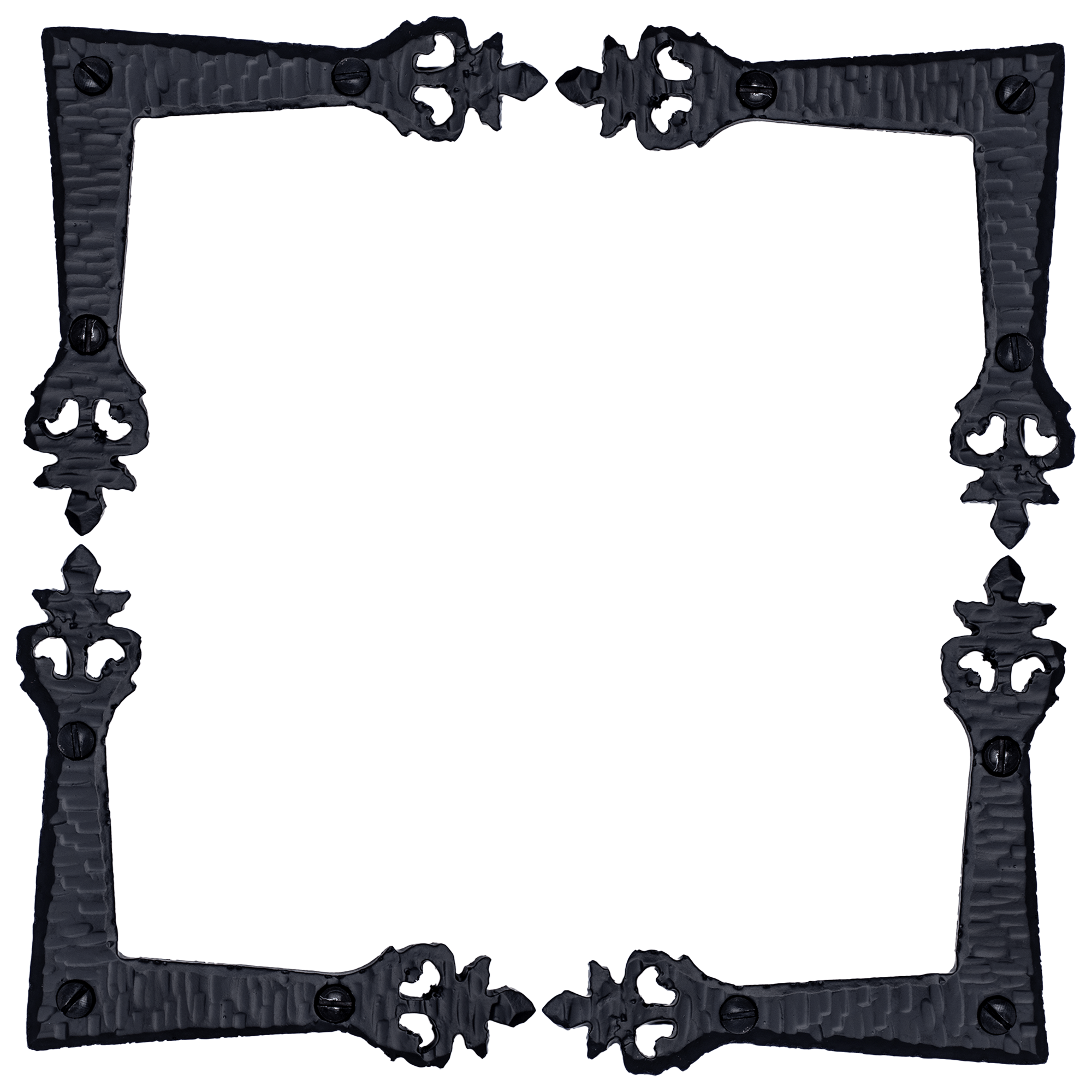 Old Skull Corner Borders